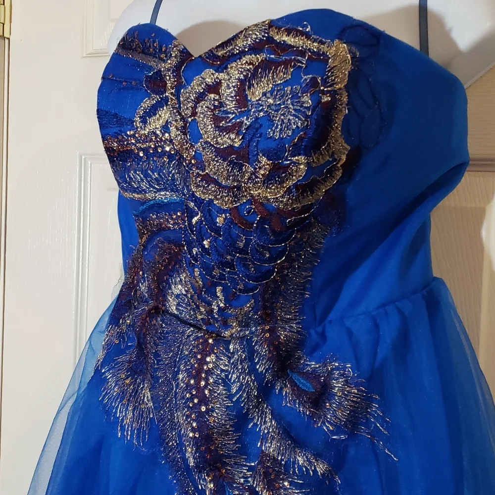 Grase Karin | Dresses | Grase Karin Embellished Evening Gown Prom Dress ...